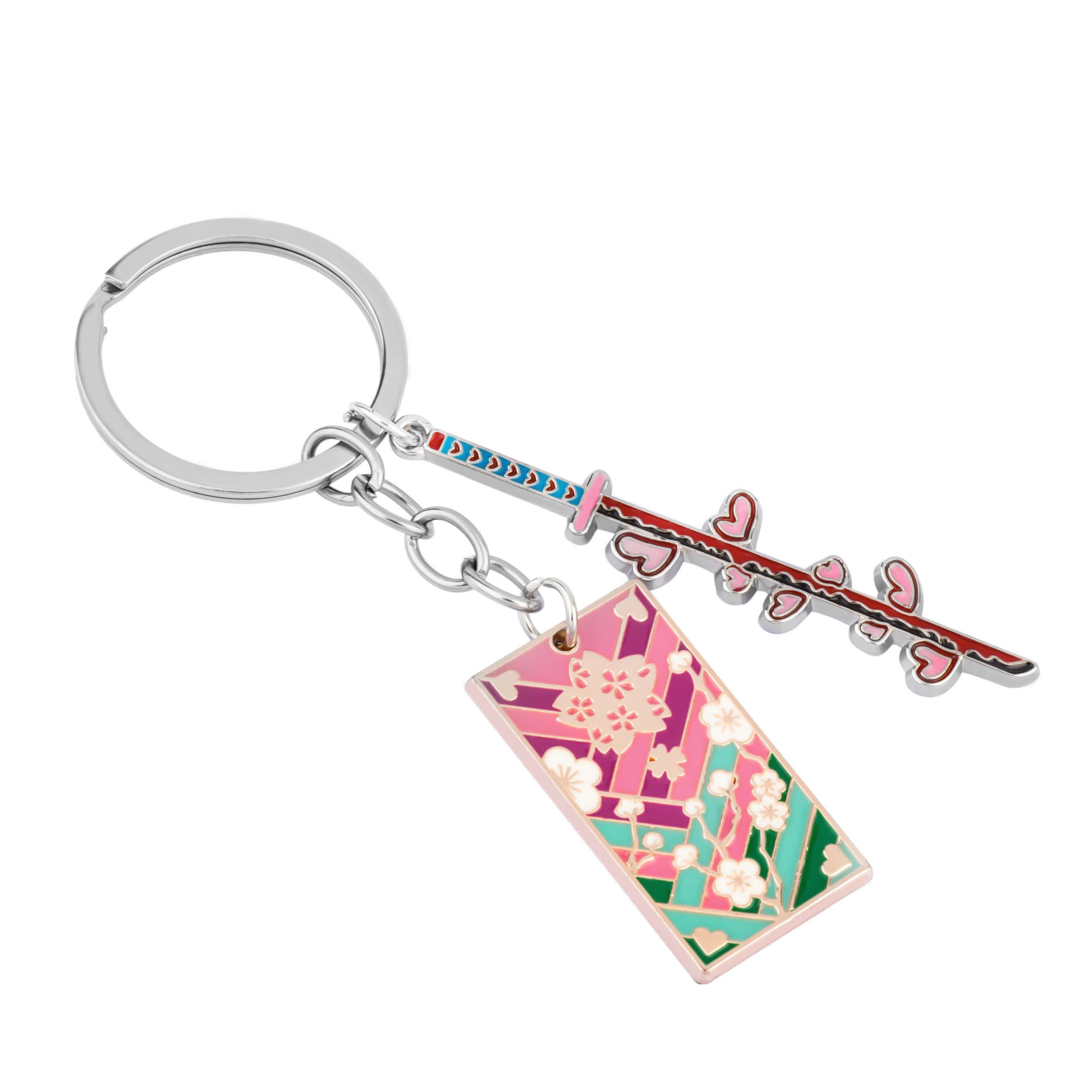 Mitsuri Sword & Charm – Weeb Keychains