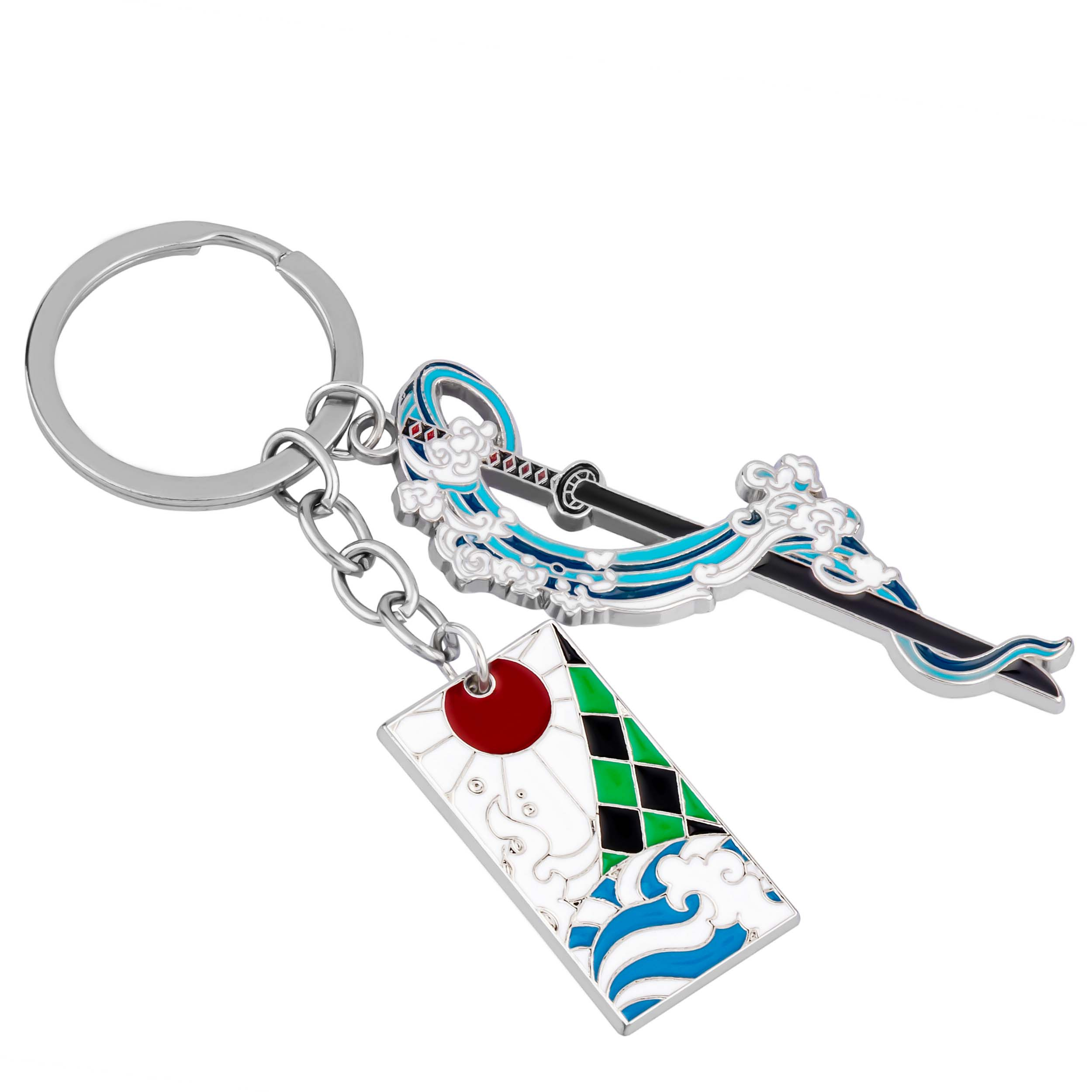 Tanjiro Sword & Charm – Weeb Keychains