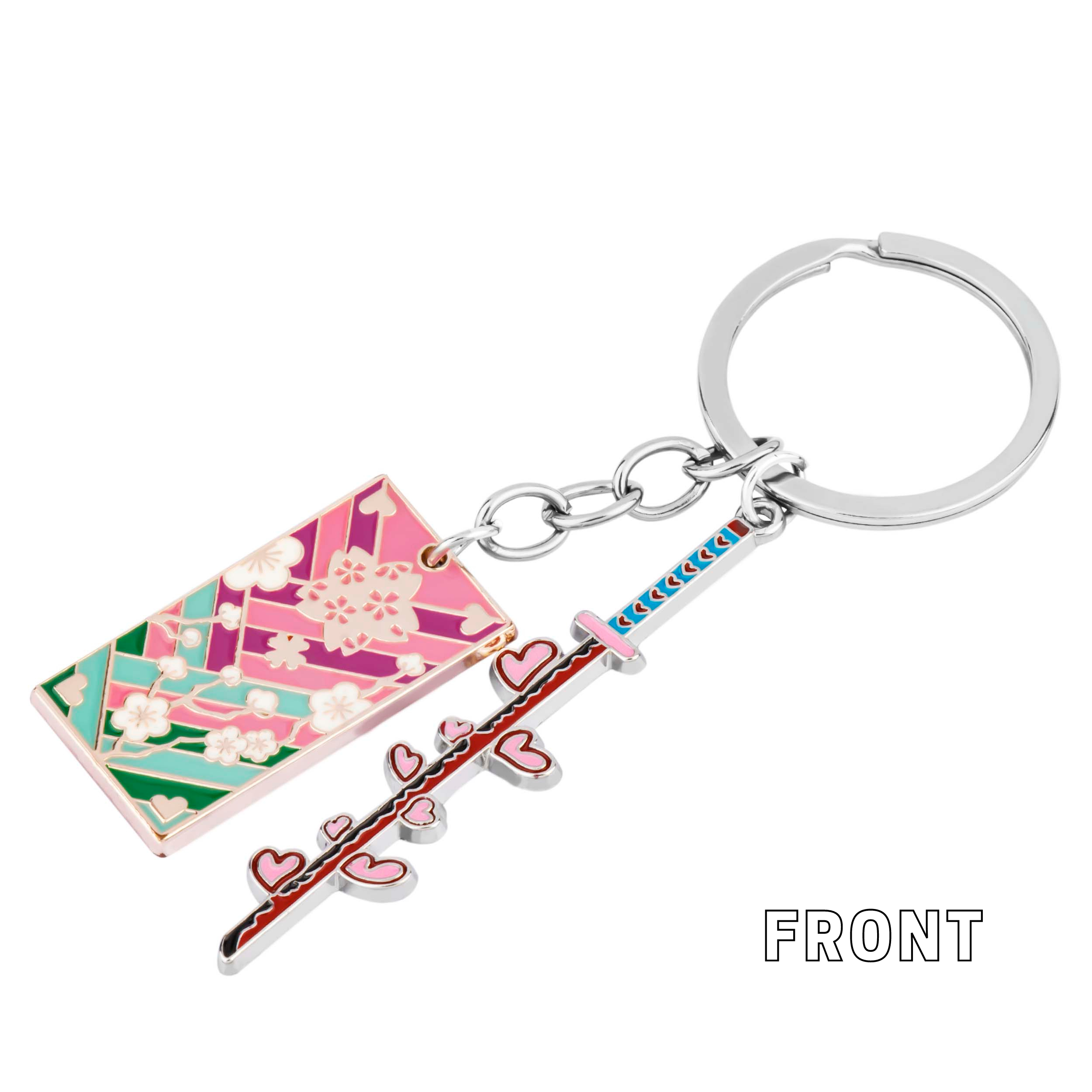 Mitsuri Sword & Charm – Weeb Keychains