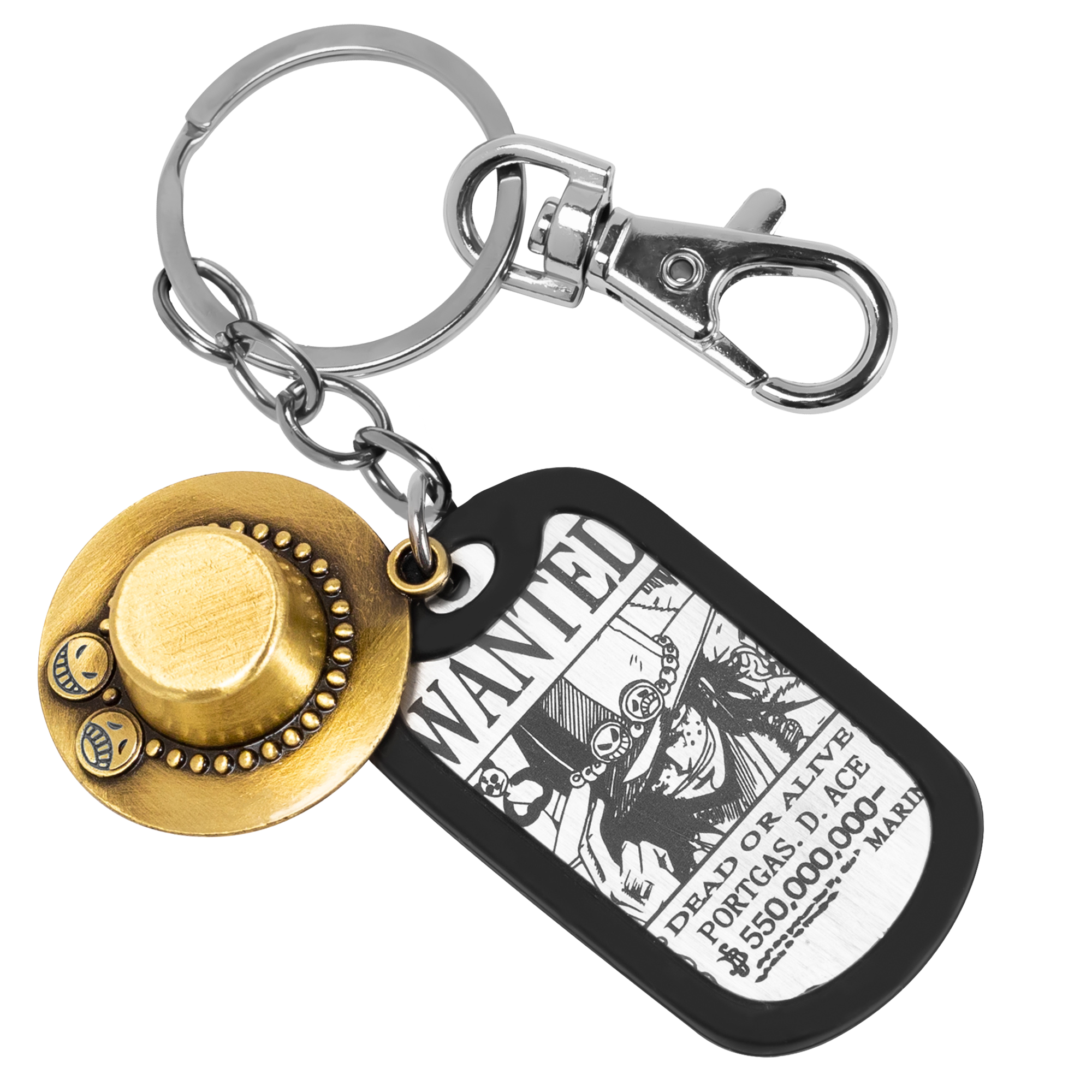 Fire Fist Ace Charm & Poster – Weeb Keychains
