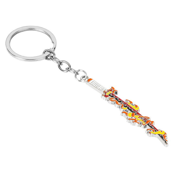 Rengoku Nichirin Sword – Weeb Keychains